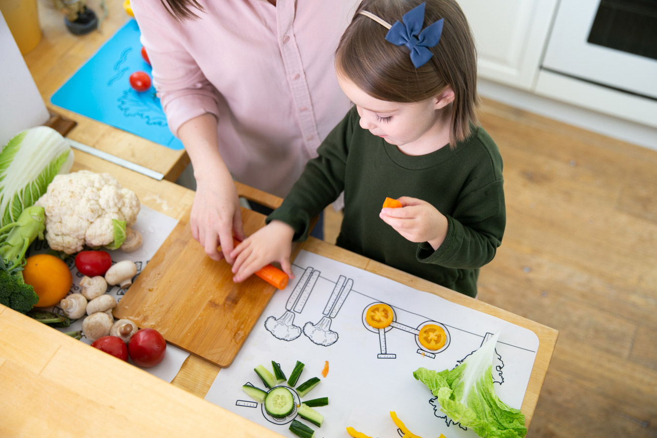 VeggieMat™ — Make eating vegetables fun for kids