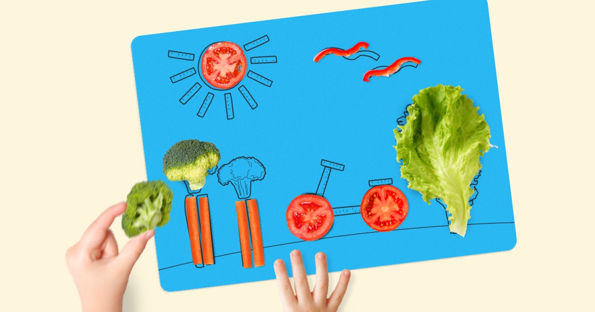 VeggieMat™ — Make eating vegetables fun for kids